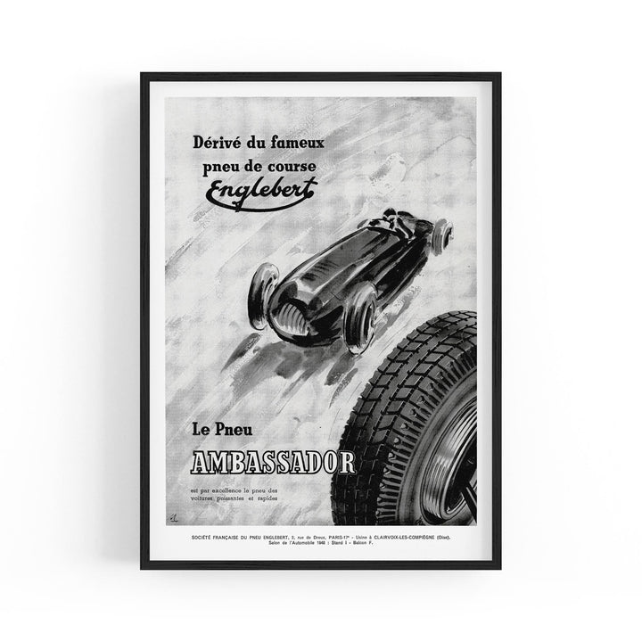 Vintage Motorsport Advertisements | Framed Poster Options – Vintage ...